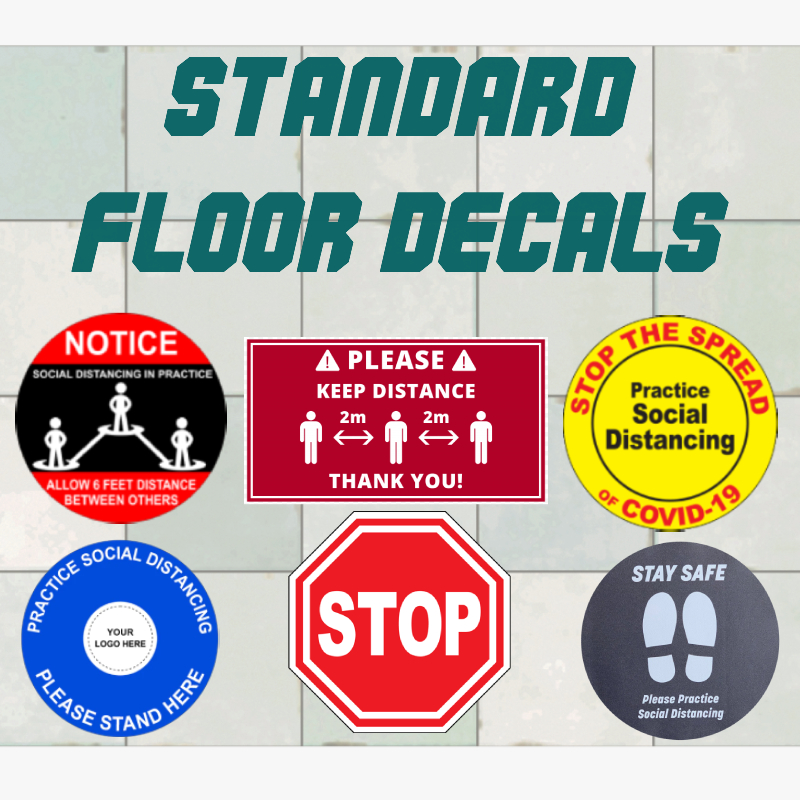 Custom Floor Decals - NX Printing Media and Design