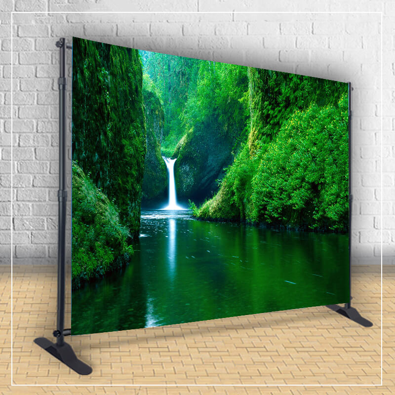 Telescopic Backdrops With Stand - NX Printing Media and Design